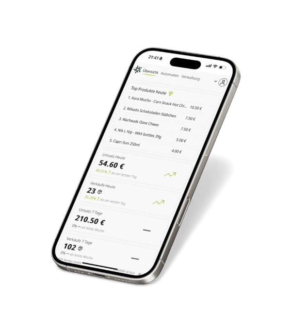 Senvend UX700 I Zahlterminal Snackautomaten I PK Automaten GmbH